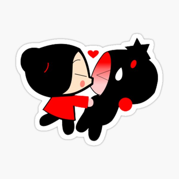 "Pucca" Sticker for Sale by MarcelaNobrega | Redbubble
