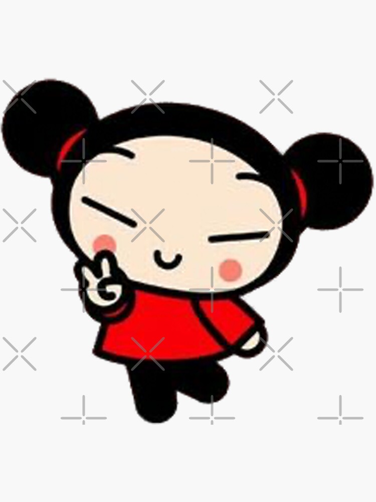"Pucca" Sticker for Sale by MarcelaNobrega | Redbubble