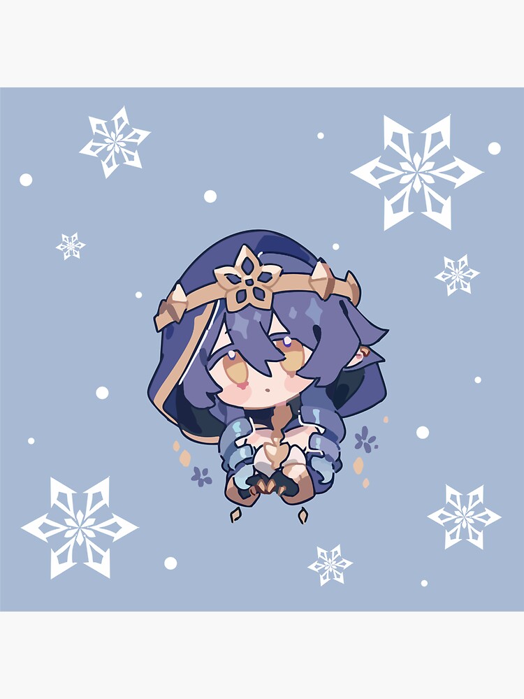 "Layla Genshin Impact.Laila" Sticker for Sale by Isilver-me | Redbubble