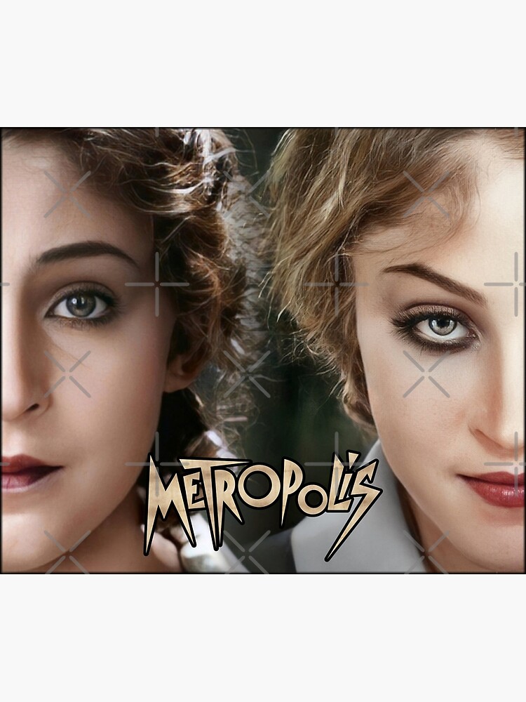"Metropolis Brigitte Helm Good vs Evil MARIA" Poster for Sale by ...