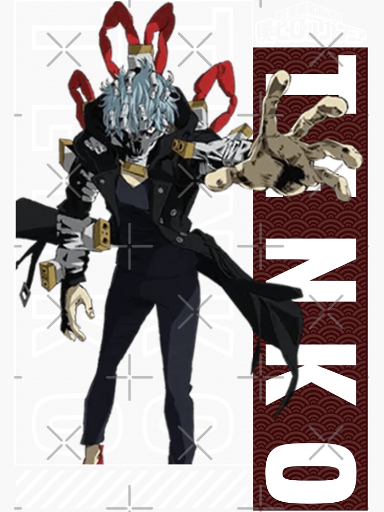 Tomura Shigaraki Tenko Shimura とむら My Hero Academia Sticker For Sale By B Love Redbubble