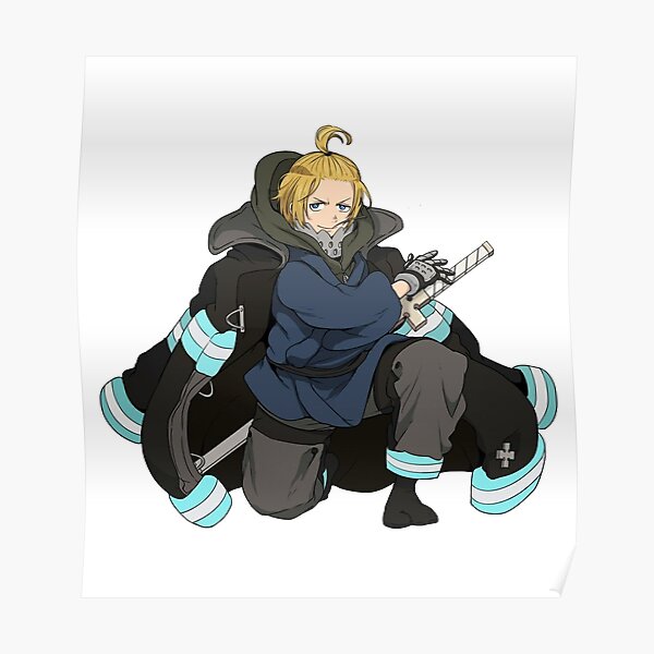 " arthur boyle - Fire force" Poster for Sale by MoEl-Art | Redbubble