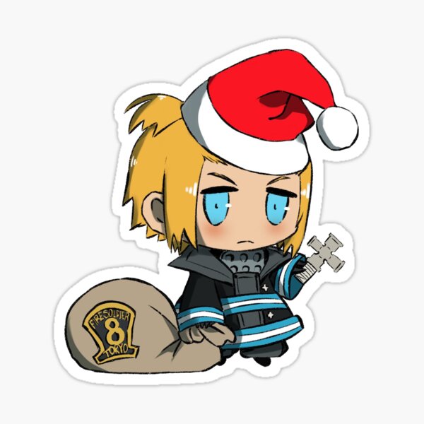 " arthur boyle - Fire force" Sticker for Sale by MoEl-Art | Redbubble