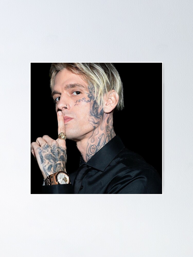 "Aaron Carter" Poster for Sale by StavFashion | Redbubble