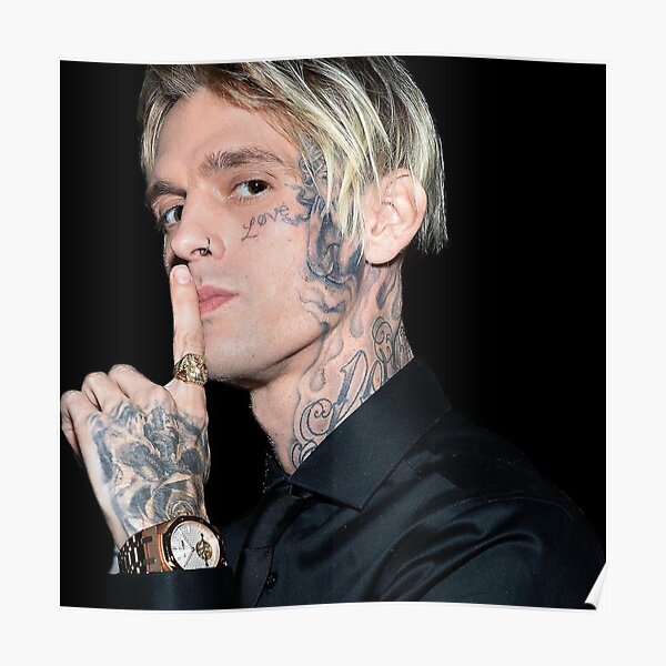 "Aaron Carter" Poster for Sale by StavFashion | Redbubble