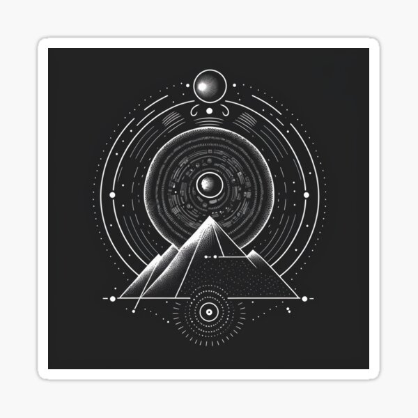 "Metaphysical Symbol 6" Sticker for Sale by Laguardia3D | Redbubble