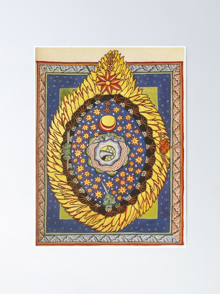 "Cosmic Egg by Saint Hildegard of Bingen" Poster for Sale by ...