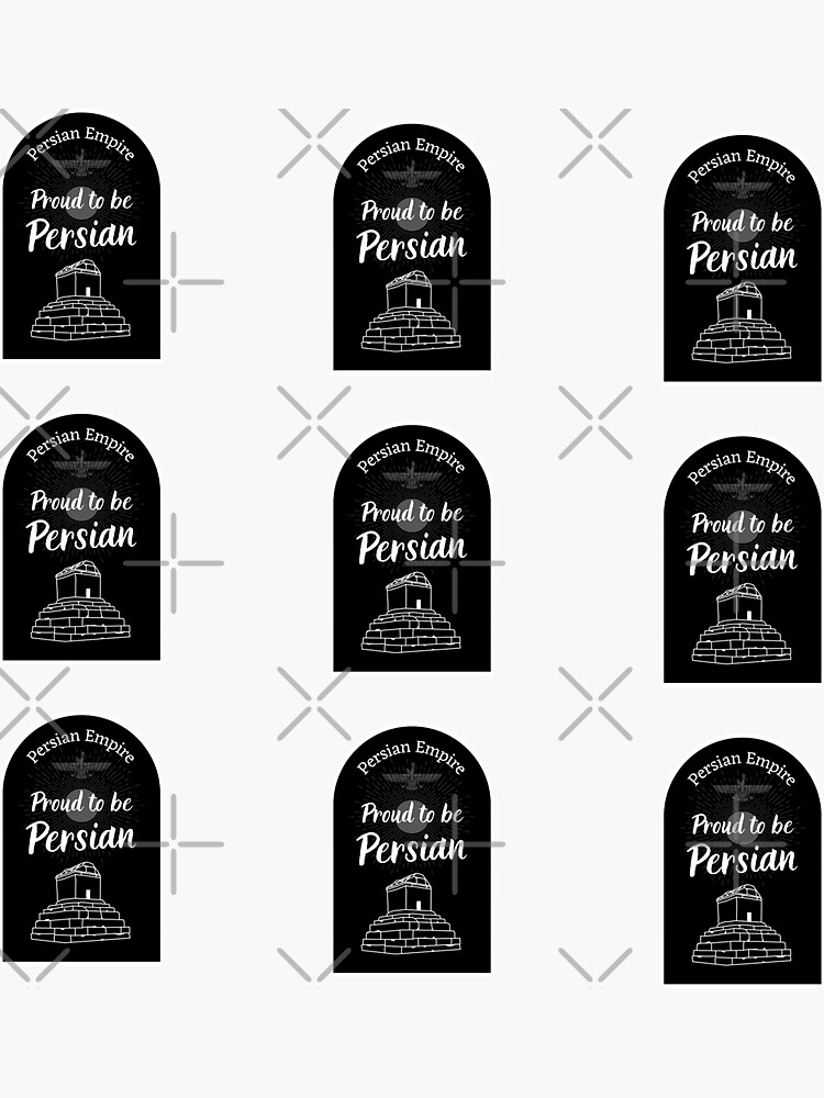 "Proud to be persian - Persian (iranian) sticker" Sticker for Sale by ...