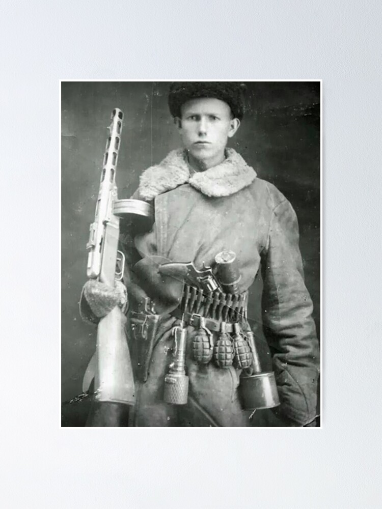 "Soviet soldier portrait WW2 GPW" Poster for Sale by Msrblesalesman ...