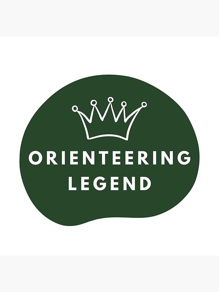 "ORIENTEERING LEGEND // QUOTE" Poster for Sale by STABI4C | Redbubble