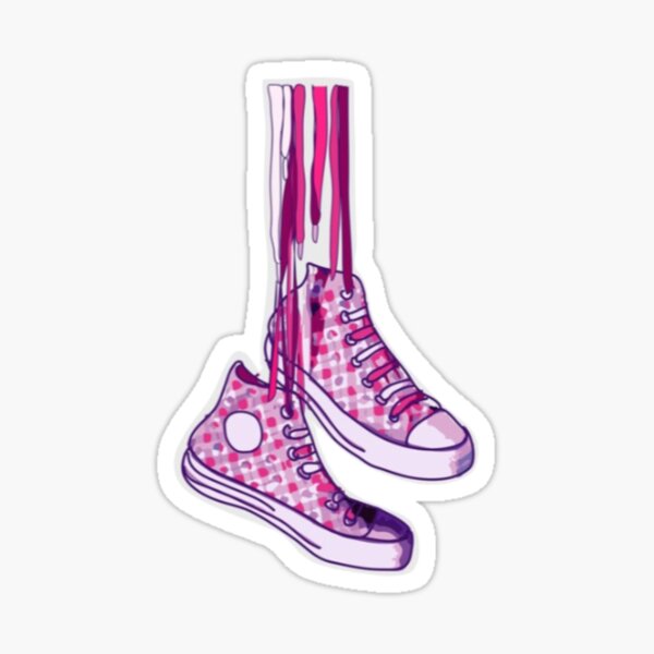 "Luna Pink Shoes" Sticker for Sale by PottersArt | Redbubble