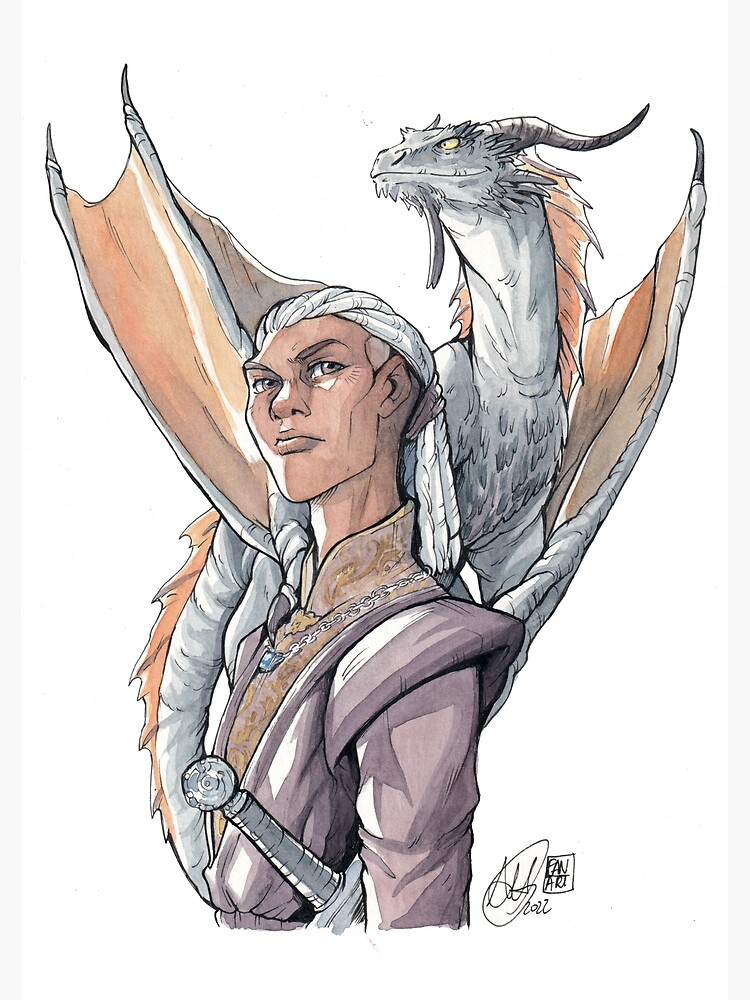 "Leanor Velaryon Fanart" Poster for Sale by MayetArtist | Redbubble