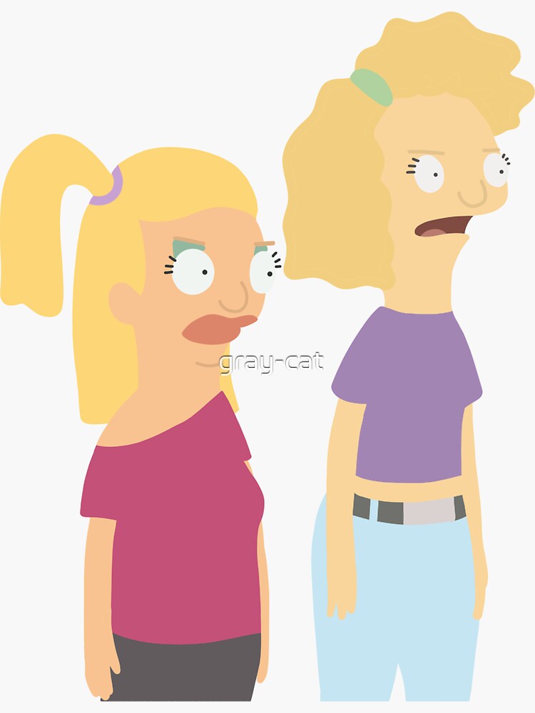 Tammy And Jocelyn Sticker For Sale By Gray Cat Redbubble