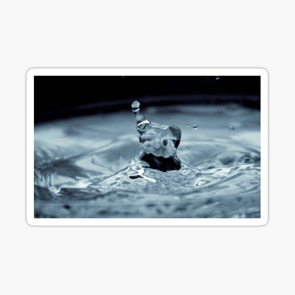 "water splash" Sticker for Sale by Francespoppy | Redbubble
