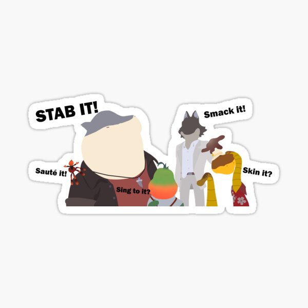 "The Bad Guys "Smack It!" sticker DreamWorks" Sticker for Sale by ...