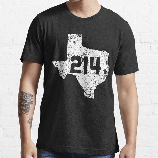 "Area Code 214 Dallas Texas Home State Shirt" T-shirt for Sale by ...
