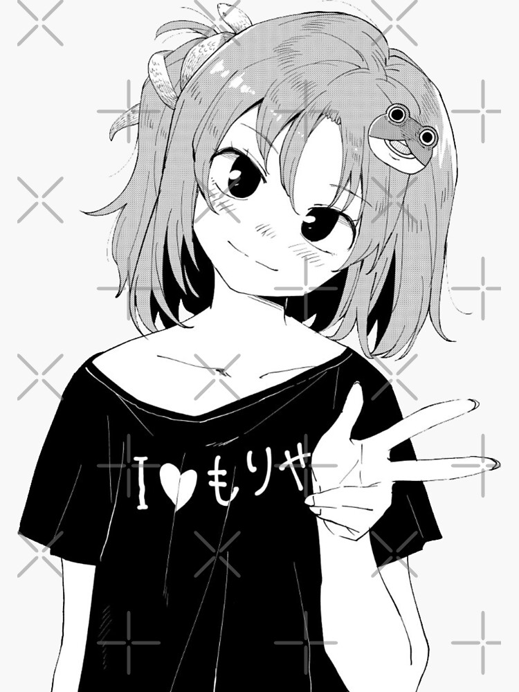 "Victory Pose Cute Frog Lover Manga" Sticker for Sale by ...