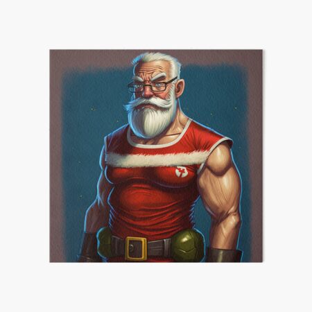 "Old Santa is always well prepared for any situation, maybe he was a ...