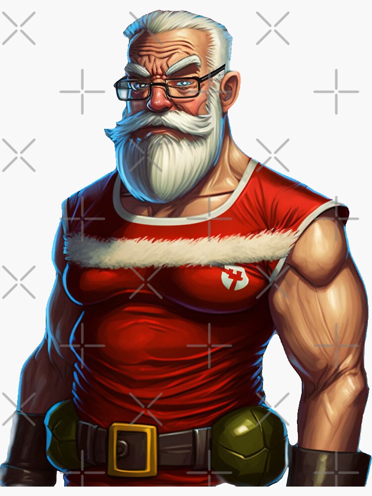 "Old Santa is always well prepared for any situation, maybe he was a ...