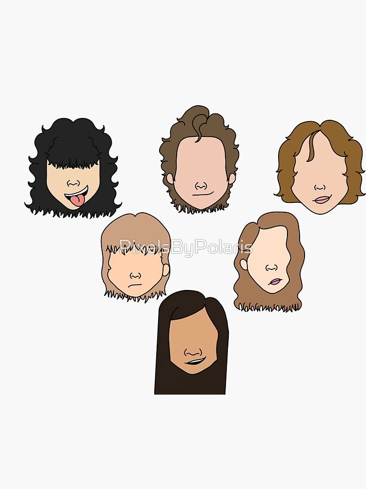 "Basic Stranger Things Characters 1" Sticker for Sale by ...