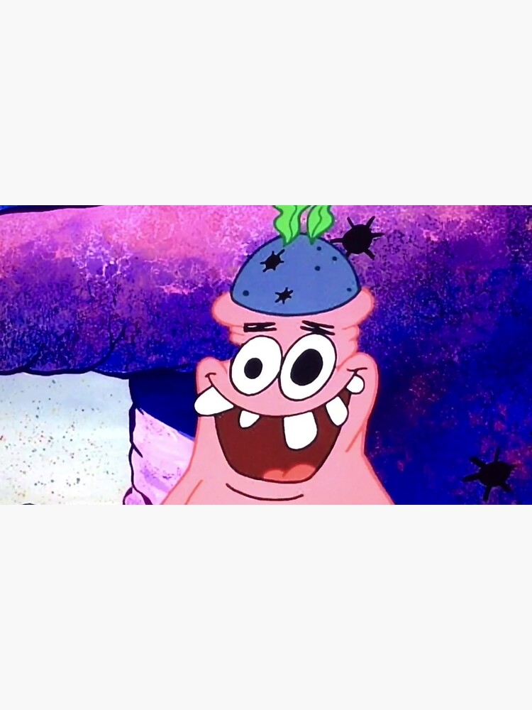 "Patrick Hit By Doodlebob" Sticker for Sale by Rekked | Redbubble