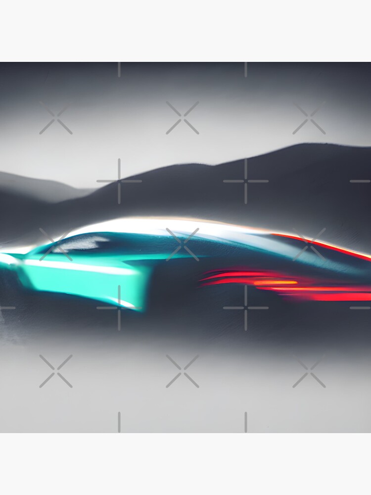 "lightning super sports car" Sticker for Sale by ArtisticVlad | Redbubble