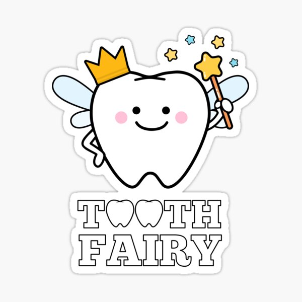 Bluey Tooth Fairy Stickers Svg, Tooth Fairy Svg, Bluey Svg,, 55% OFF
