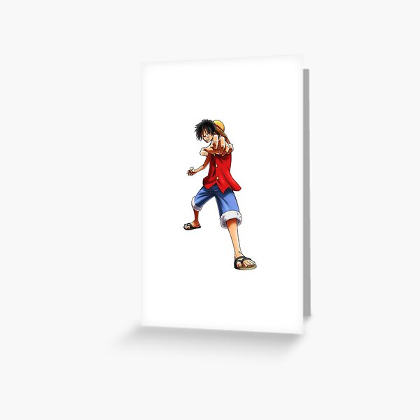 "Monkey d luffy - One piece" Greeting Card for Sale by MoEl-Art | Redbubble