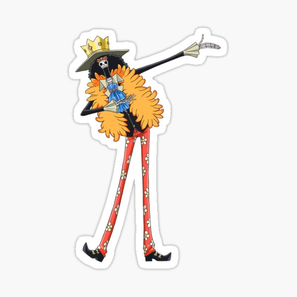" Brook- One piece" Sticker for Sale by MoEl-Art | Redbubble