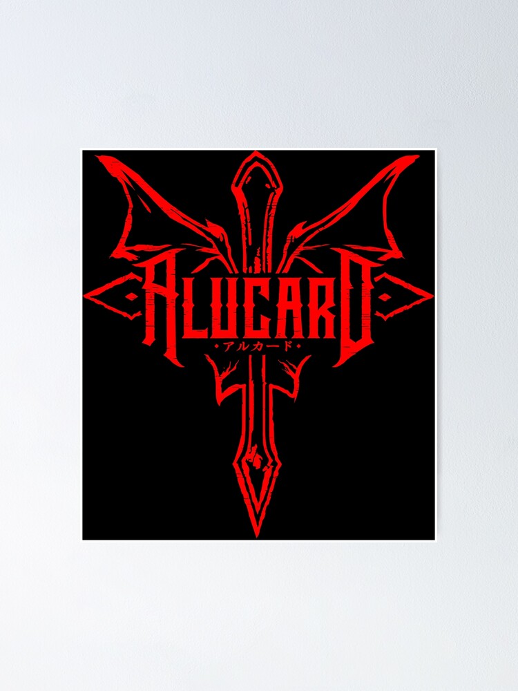"Alucard" Poster for Sale by DemonigoteCamis | Redbubble