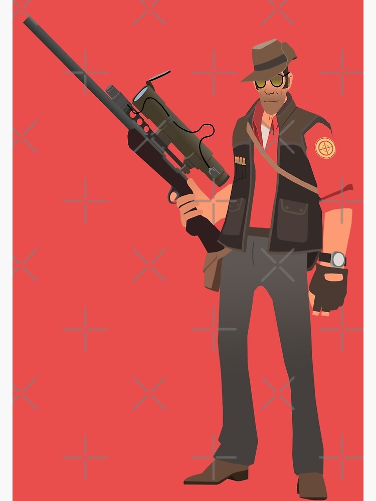 "Team Fortress 2 - Sniper" Poster by yoshisaredragon | Redbubble
