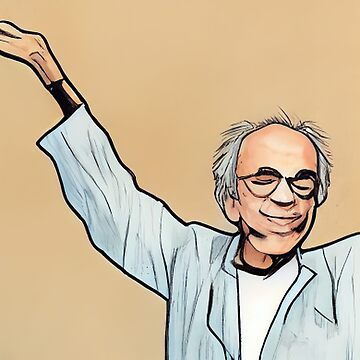 "Peter Singer " Poster for Sale by ComicsFactory | Redbubble