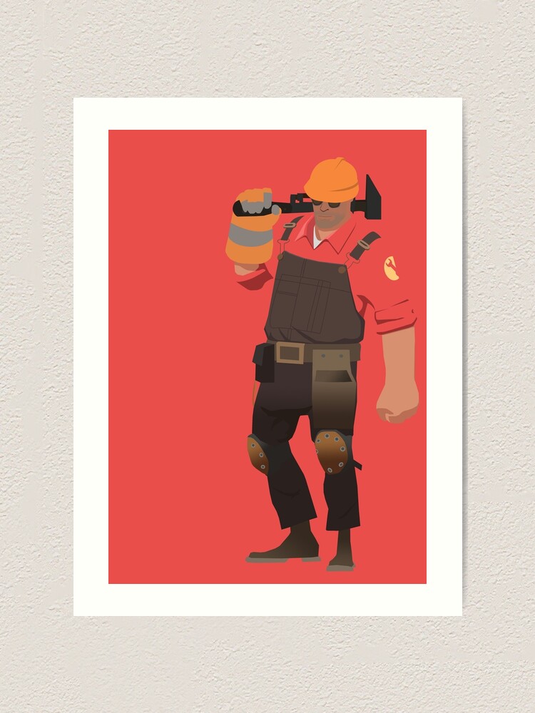 "Team Fortress 2 - Engineer" Art Print for Sale by yoshisaredragon ...
