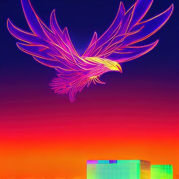 "Phoenix 2D" Sticker for Sale by ComicsFactory | Redbubble