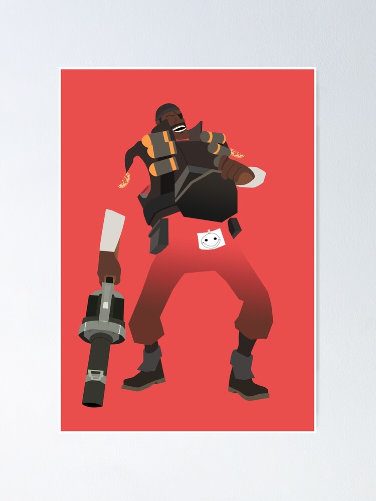 "Team Fortress 2 - Demoman" Poster for Sale by yoshisaredragon | Redbubble