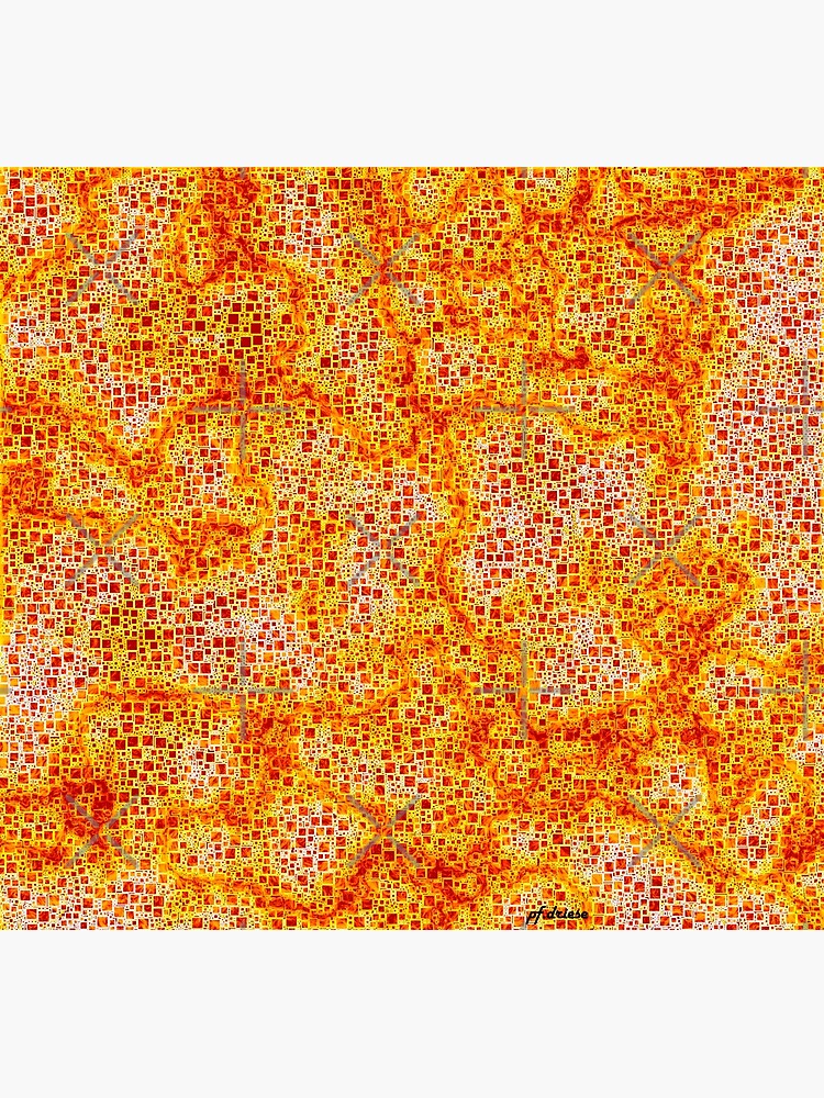 "lava squares" Poster for Sale by creatorface | Redbubble