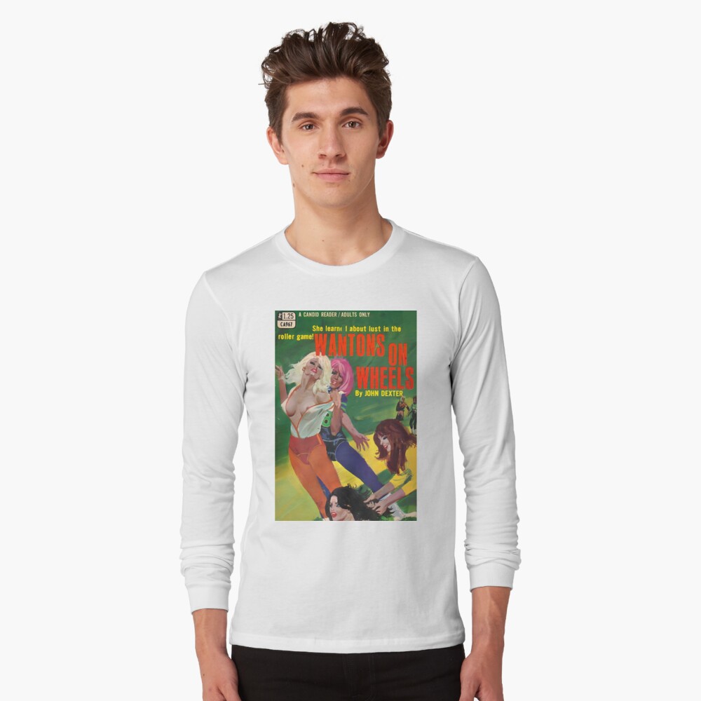 "Wantons on wheels pulp book cover" Poster for Sale by ThePostcardShop ...