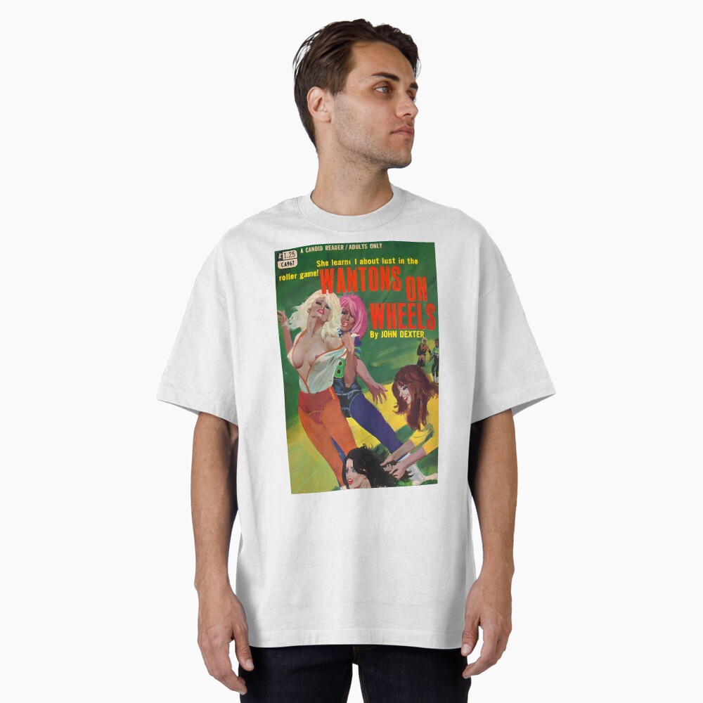 "Wantons on wheels pulp book cover" Poster for Sale by ThePostcardShop ...