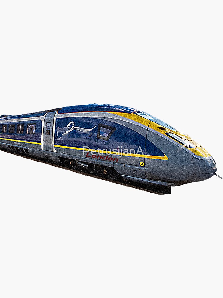 "UK High Speed Train" Sticker for Sale by PetrusijanA | Redbubble