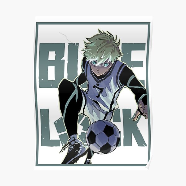 "Blue Lock Nagi" Poster for Sale by ZeroNana | Redbubble