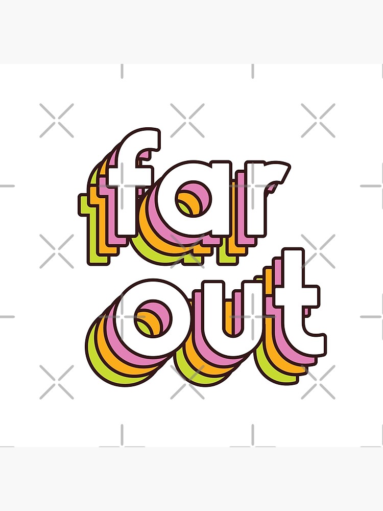 "Far out | Funny Australian slang, phrase and quote " Poster for Sale ...