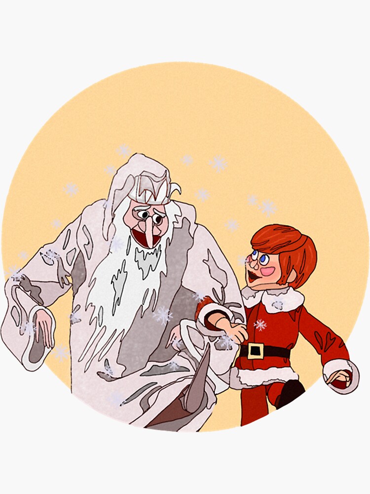 "Santa Claus is Coming to Town - Winter Warlock " Sticker for Sale by ...