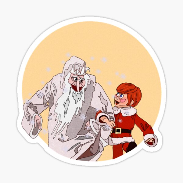 "Santa Claus is Coming to Town - Winter Warlock " Sticker for Sale by ...