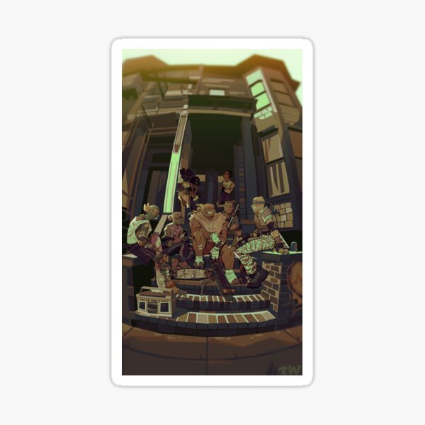 "Summer Chillin'" Sticker for Sale by time-woods | Redbubble