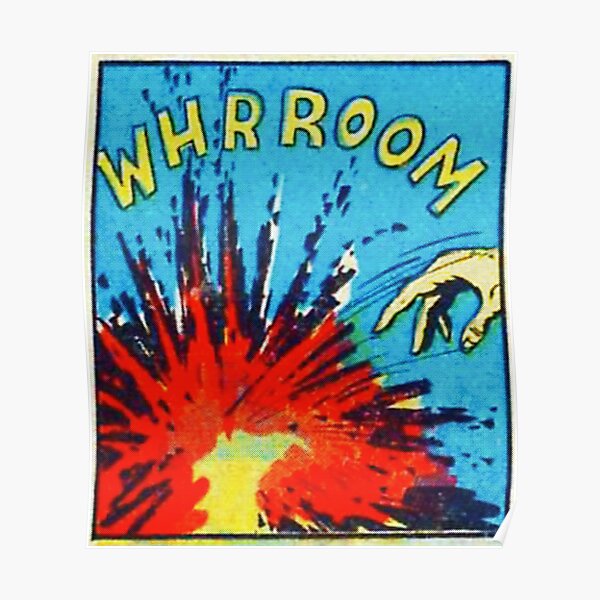 "Explosion comic book scene | vintage aesthetic " Poster for Sale by ...