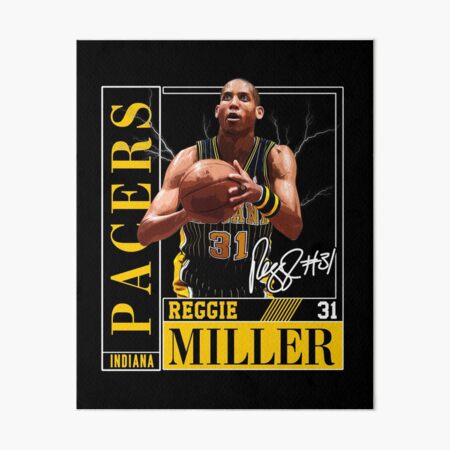"Reggie Miller Choke Sign Basketball Legend Player Signature 90s 80s ...
