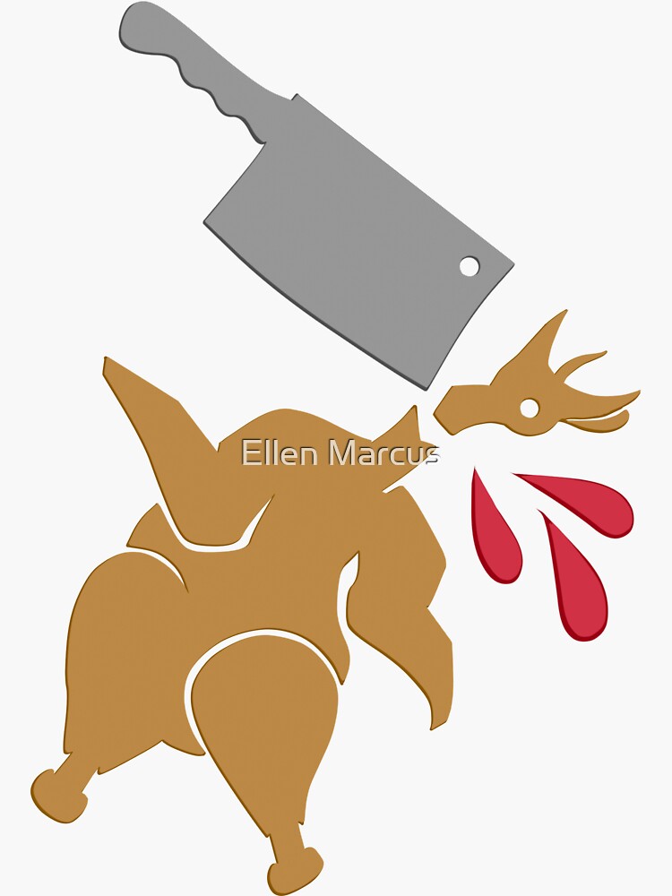 "ThanksKilling" Sticker for Sale by ellemrcs | Redbubble