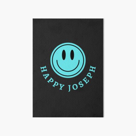 Lámina rígida «CAMISETA CON NOMBRE DE JOSEPH: DISEÑO CARA FELIZ DE ...