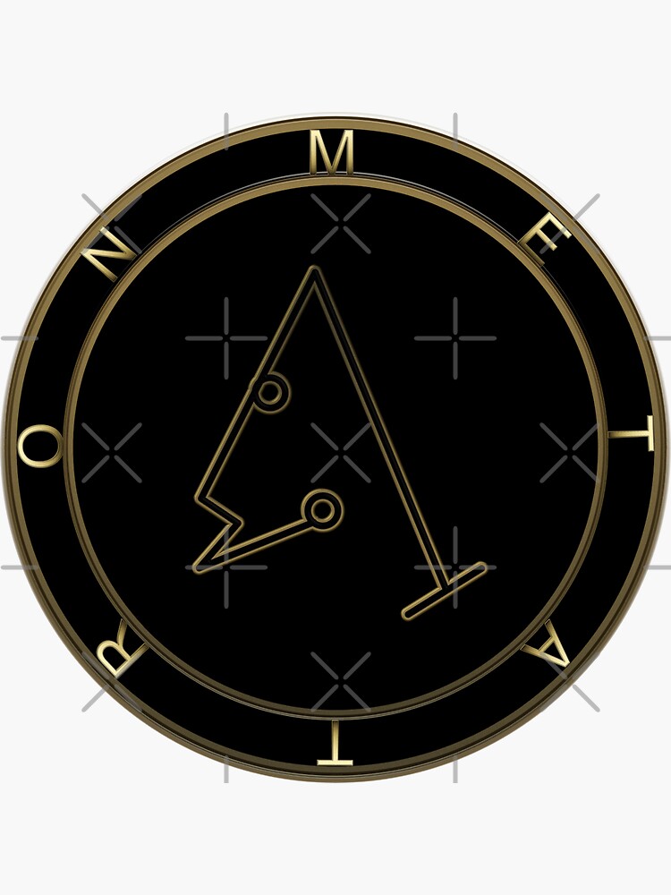 "Archangel Metatron Sigil" Sticker for Sale by Collugraphic | Redbubble