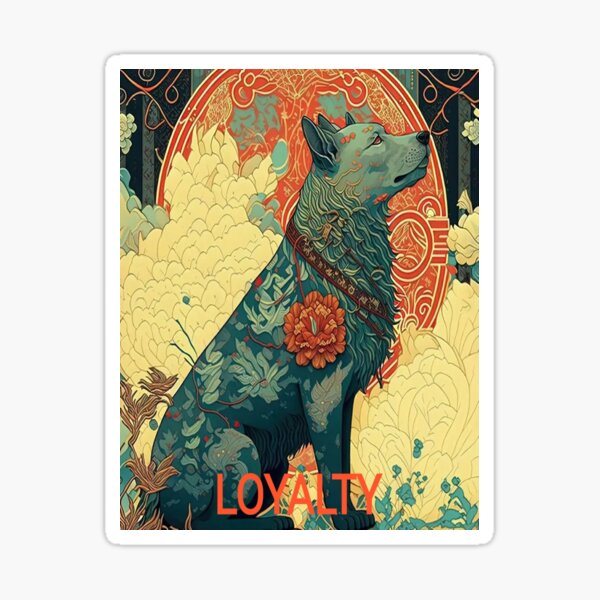 "LOYALTY" Sticker for Sale by chooseking | Redbubble